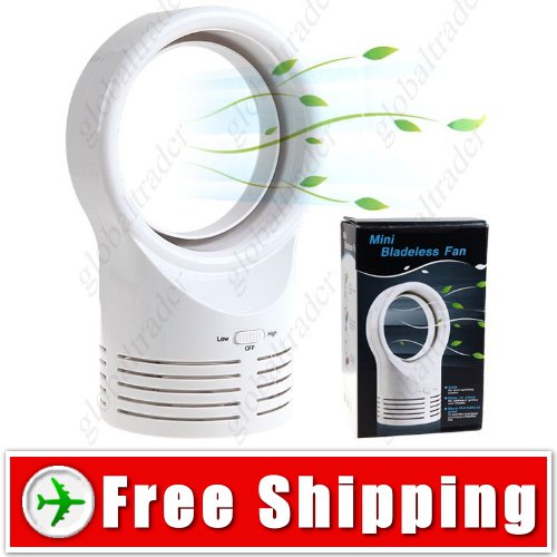 Air Multiplier Fan - Electric Desktop Bladeless Cooling Breeze Fan