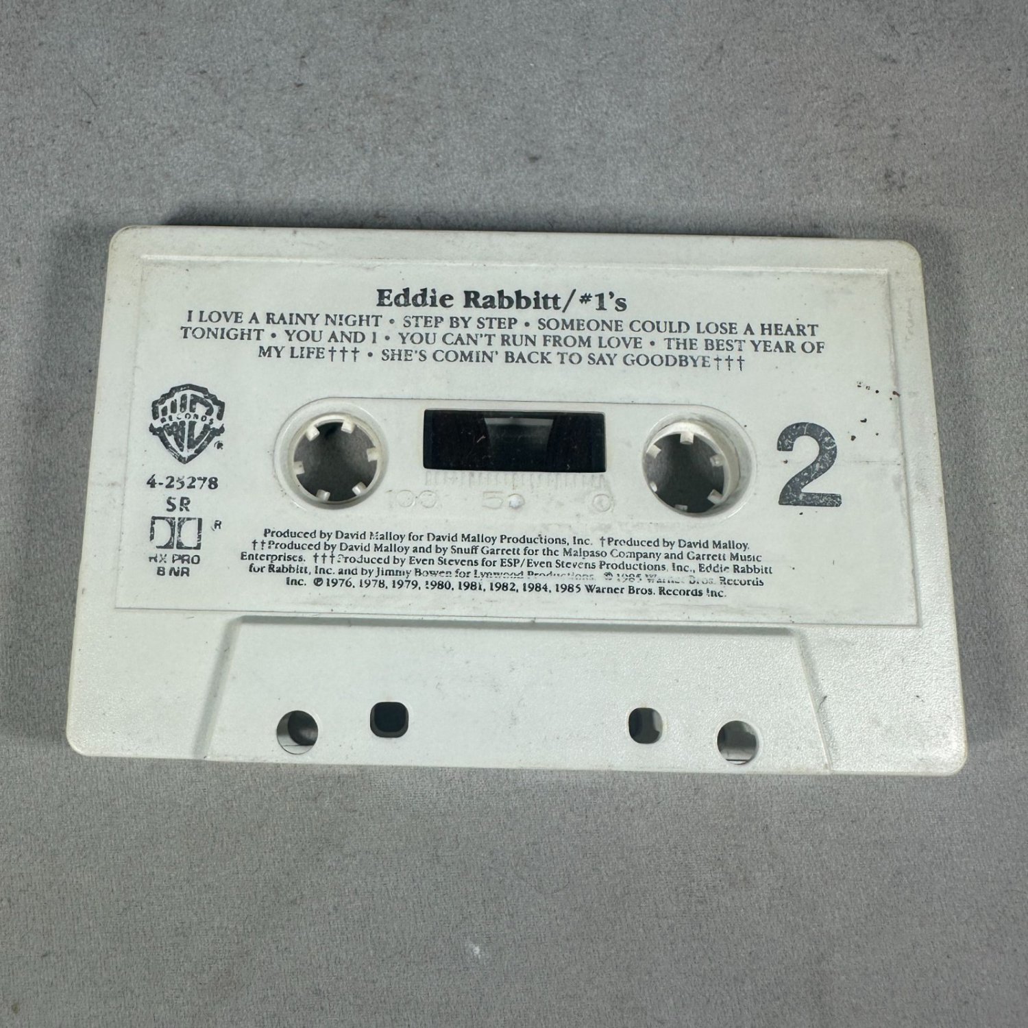 Eddie Rabbitt 1s Cassette Album 1980s Warner Bros Country Music ...