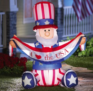 eCRATER.com :: View topic - ***Uncle Sam Patriotic Lighted Inflatable***