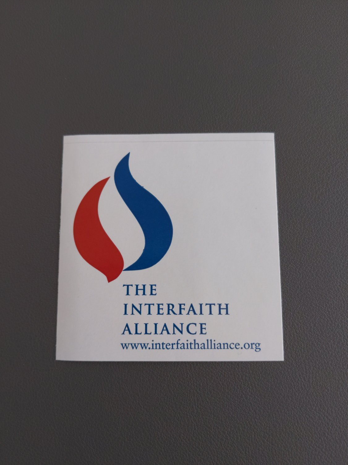 The Interfaith Alliance 3" Square Decal