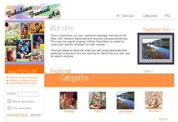 eCrater Entire Store Custom Design including Logo, Sidebar & Category ...
