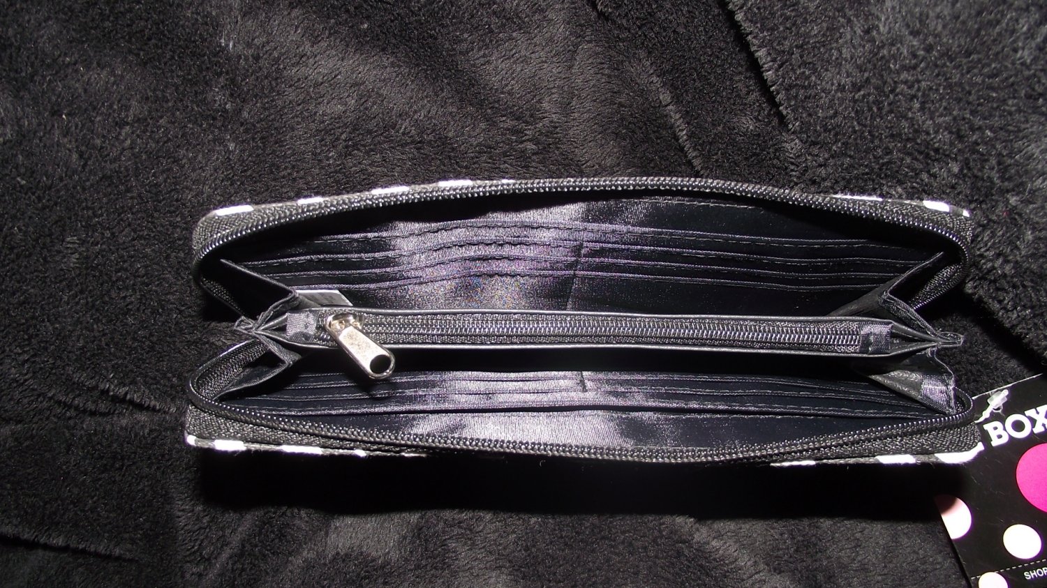 Zebra Print Joe Boxer Clutch Wallet