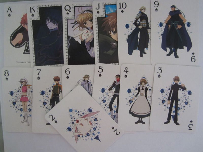 Tsubasa Chronicle TRUMP/Playing cards (Furoku) *RARE* collectible!!! Japan!