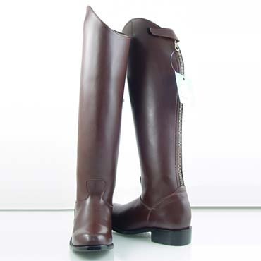 MB3 Mens Mounted Police Horse Riding English Tall Leather Boots