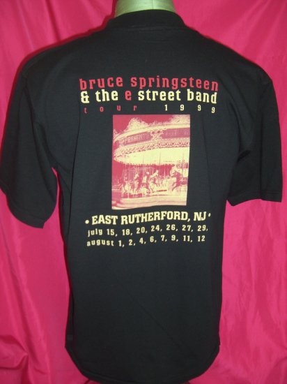 Vintage 1999 Bruce Springsteen E Street Band Tour Large T-Shirt New Jersey