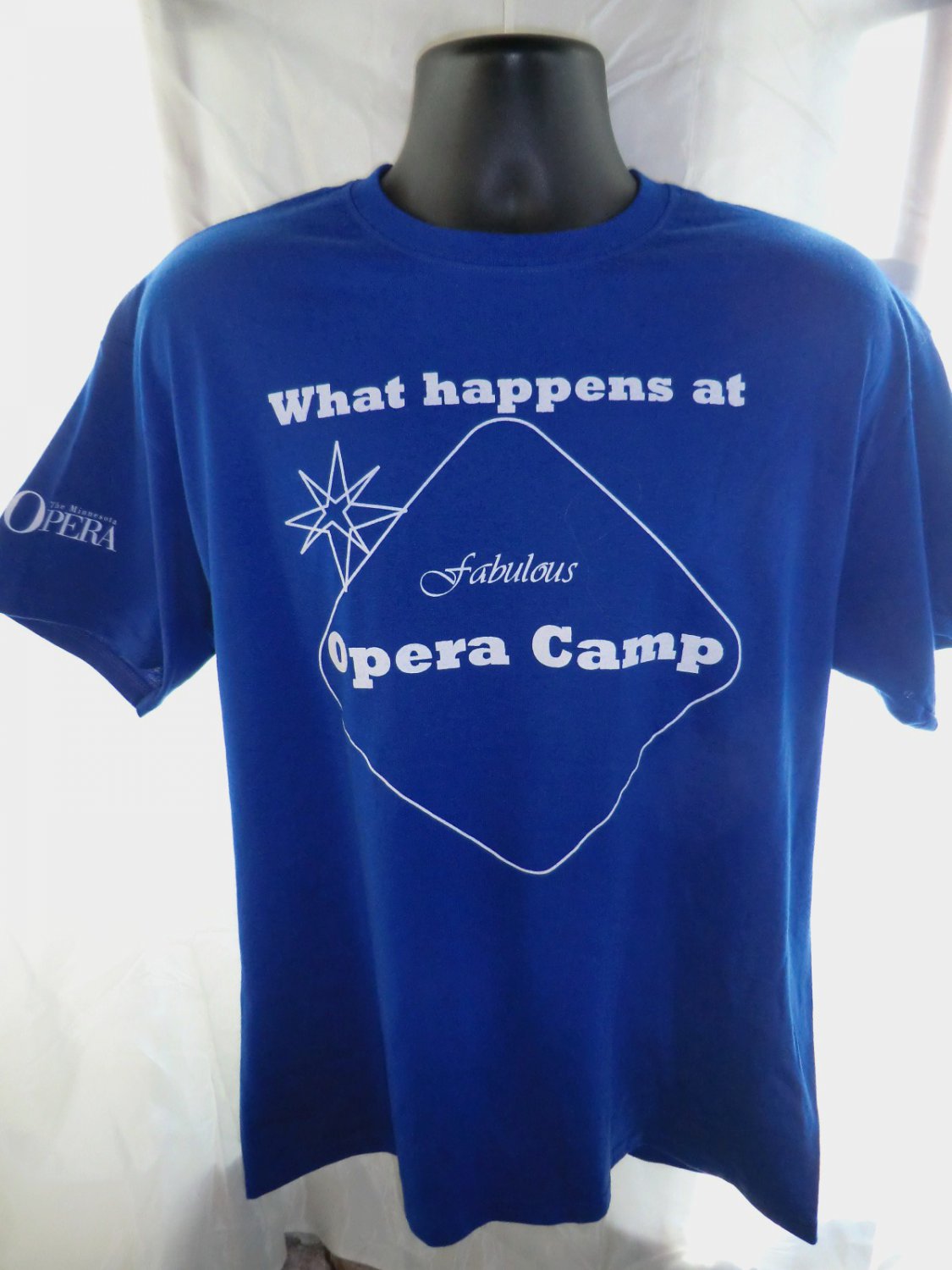Minnesota OPERA CAMP Large T-Shirt "What happens at Opera Camp Stays..."