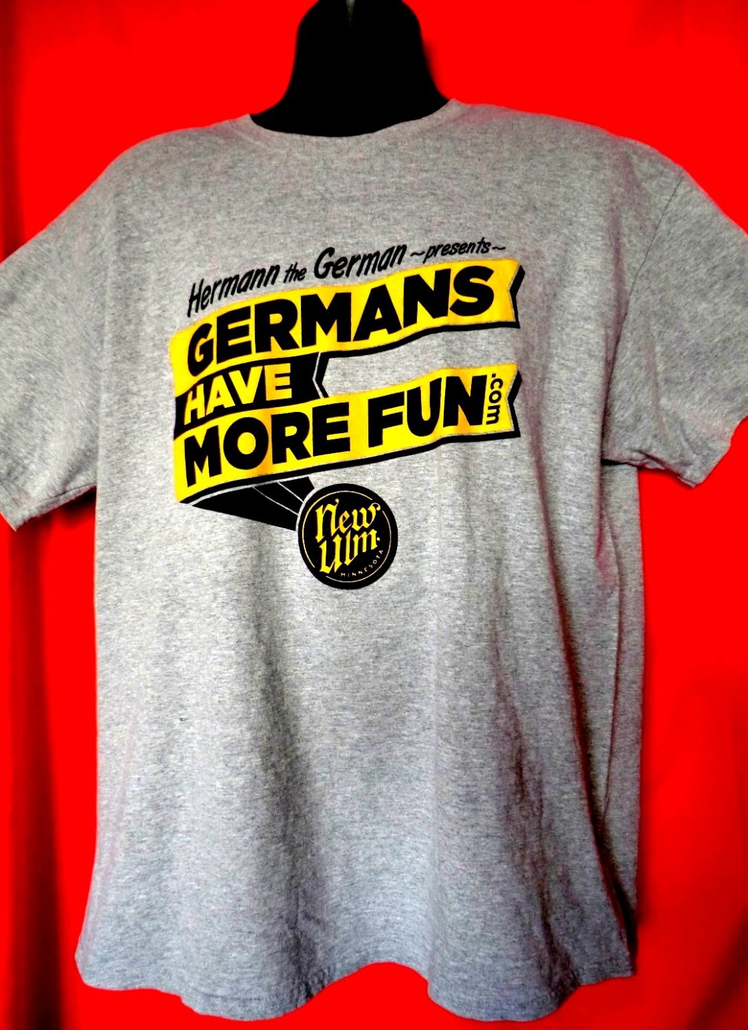 Hermann the German GERMANS HAVE MORE FUN T-Shirt Size XL