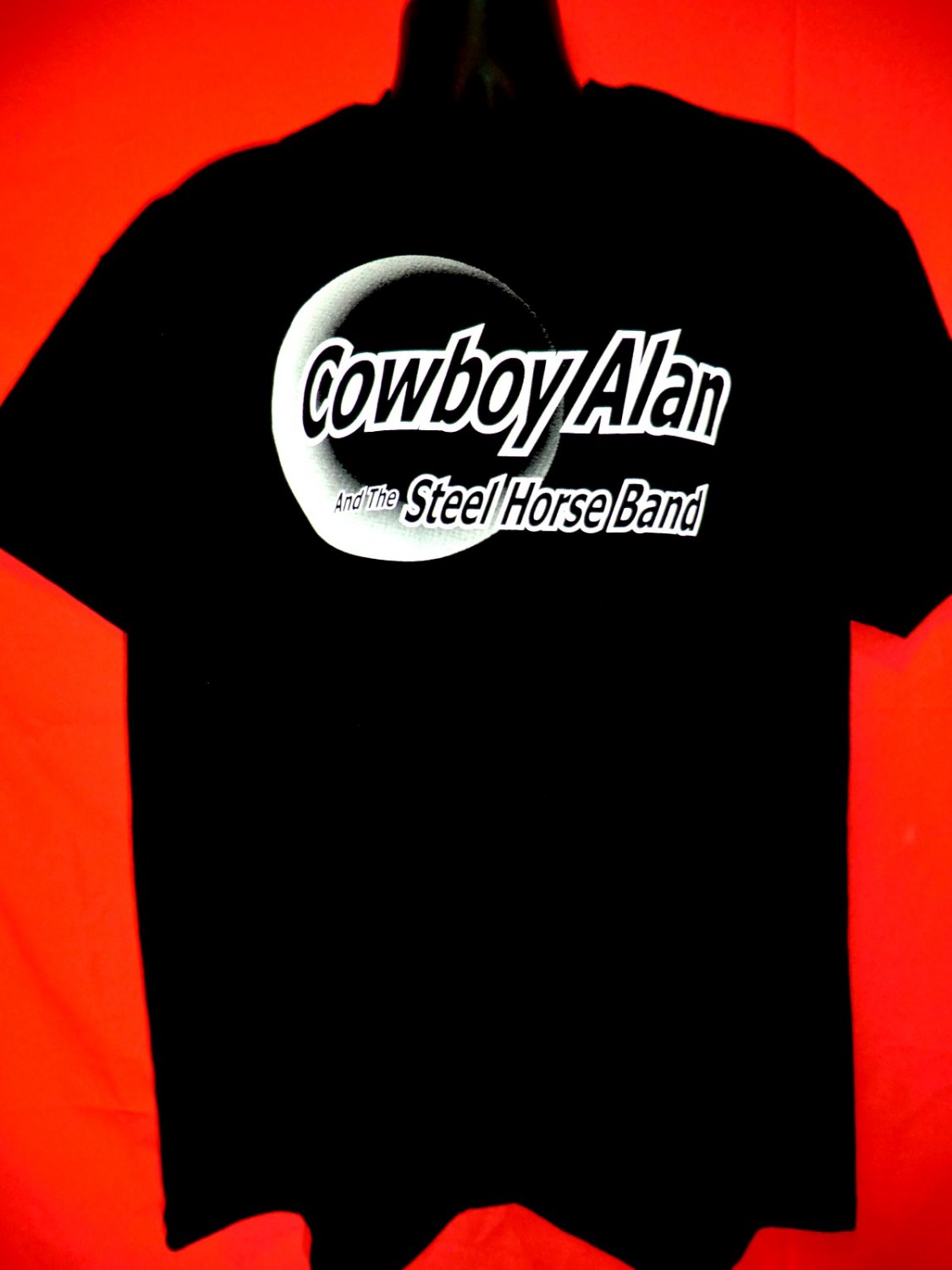 Cowboy Alan Steel Horse Band T-Shirt Size XL
