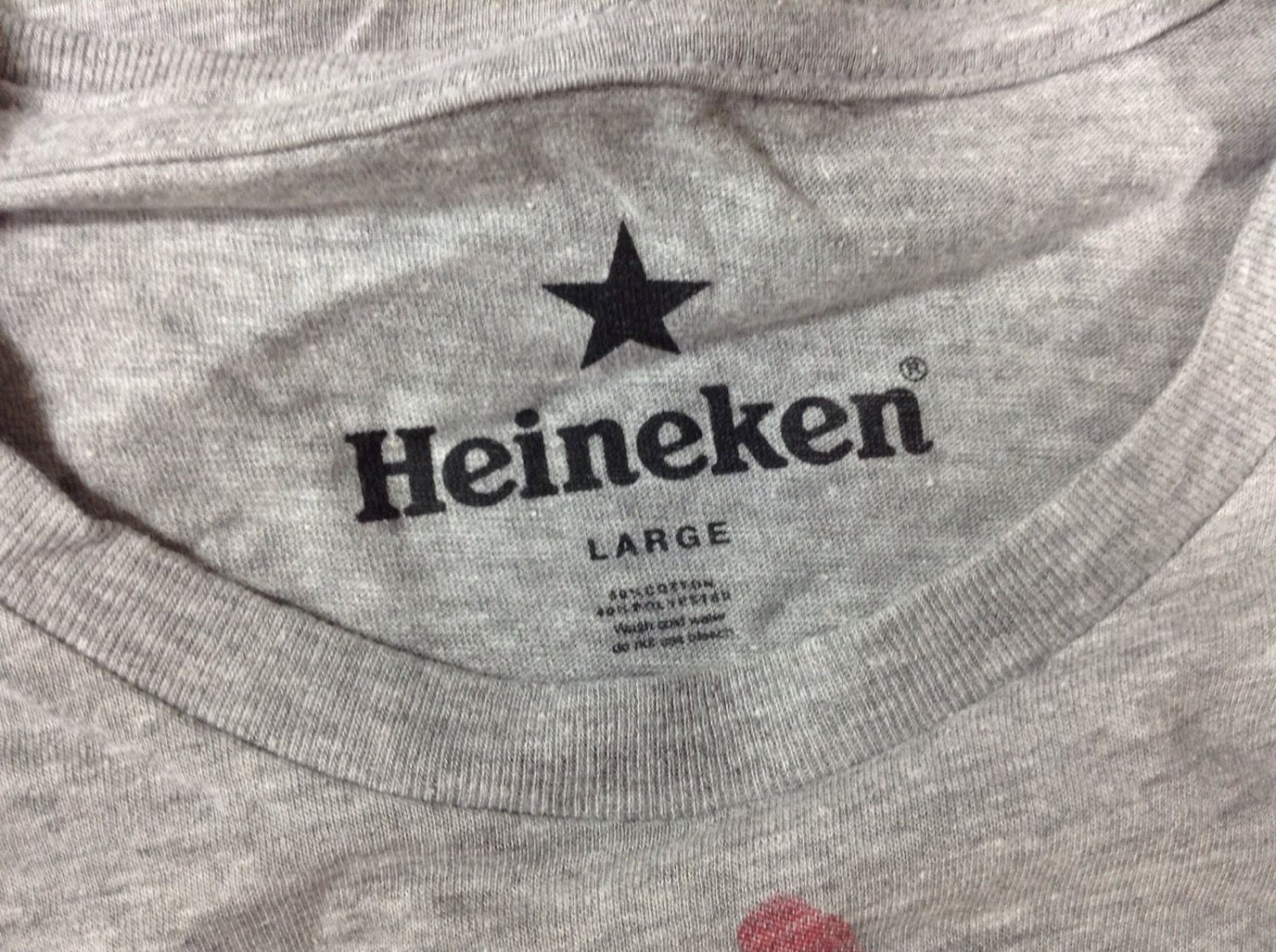 Heineken Beer Womens T-shirt Amsterdam Size Large L