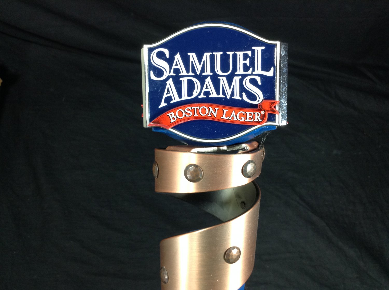 Samuel Sam Adams Boston Lager Beer Tap Handle Draft Keg Knob