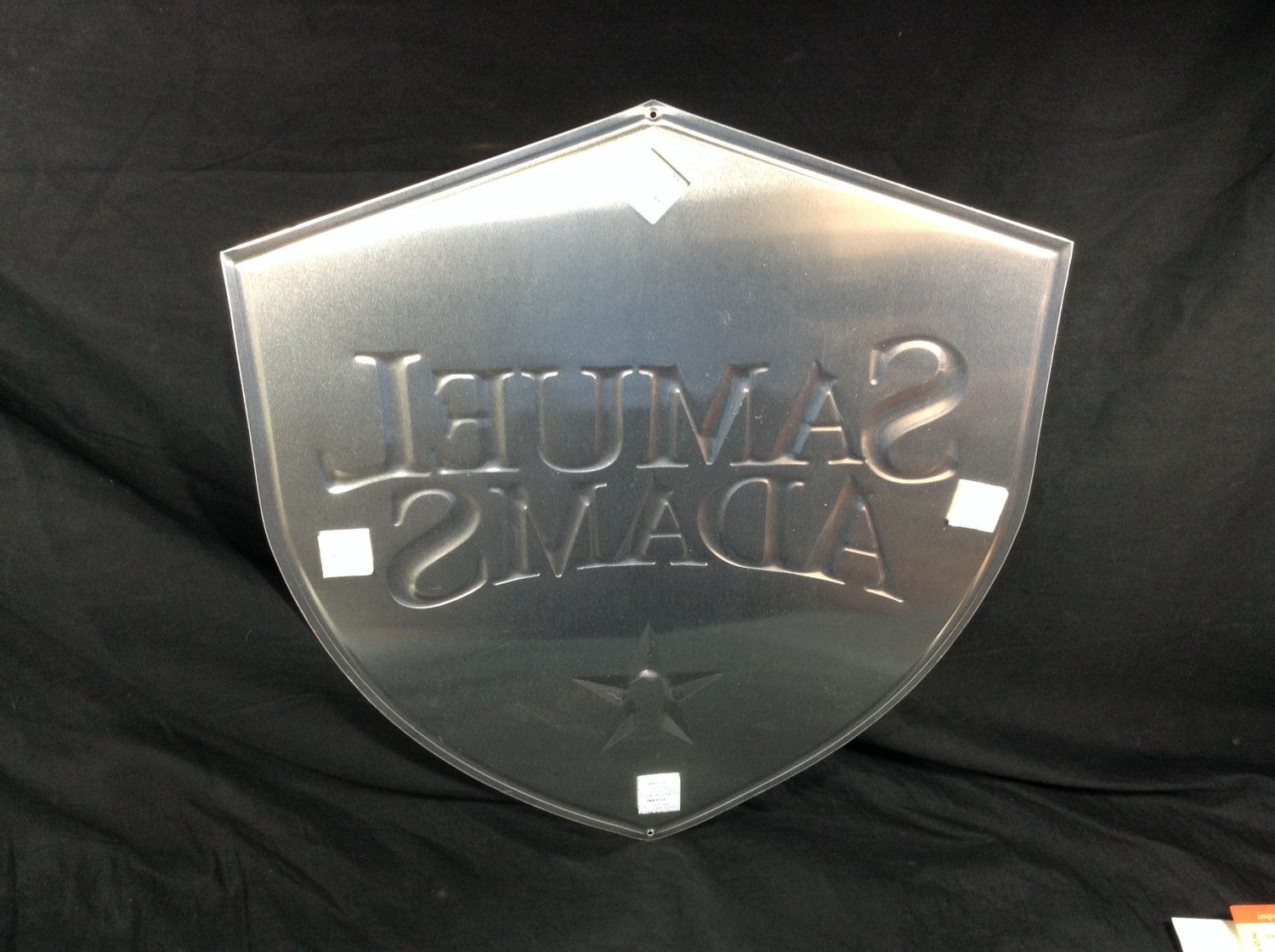 Samuel Adams Beer Sign Tin Boston Lager