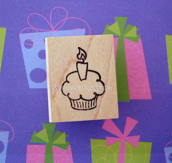 Birthday Rubber Stamp Trio
