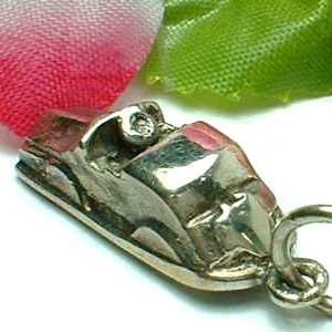 925 STERLING SILVER VINTAGE BATMOBILE / BATMAN CAR CHARM / PENDANT