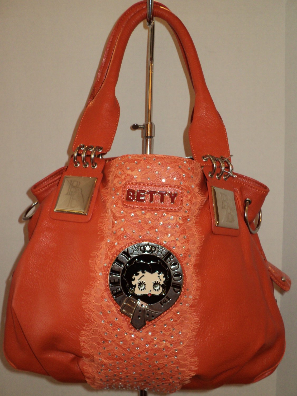 Orange Betty Boop Handbag $59.99 #BB332-1416
