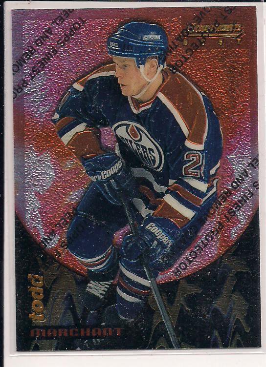 TODD MARCHANT OILERS 1994-95 BOWMAN'S BEST