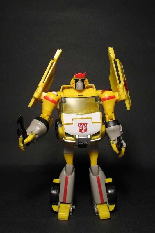 Transformers Animated Rescue Ratchet Deluxe Class Loose Complete Mint ...