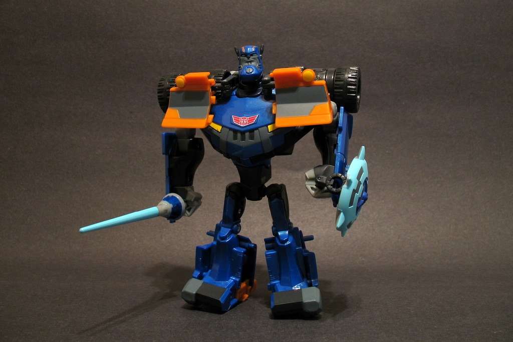 Transformers Animated Sentinel Prime Autobot Deluxe Class Hasbro Loose