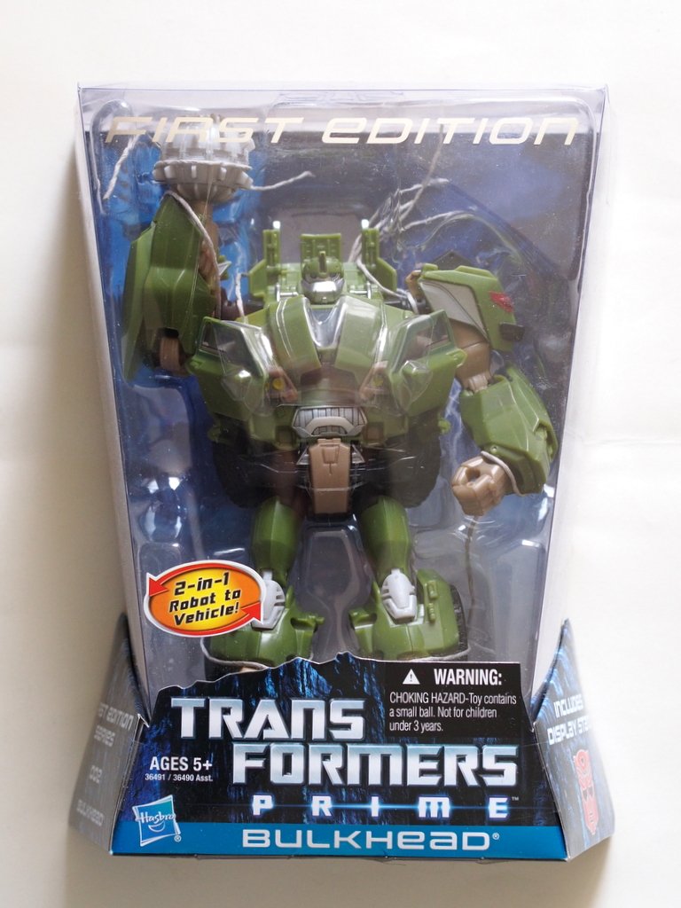 Transformers Prime Bulkhead First Edition Voyager Class Brand New MISB