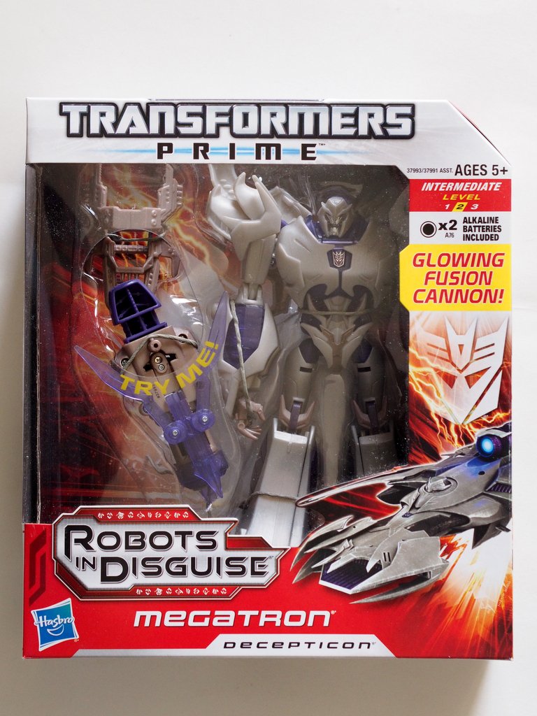 Transformers Prime Megatron RID Robot in Disguise Voyager Class Brand ...