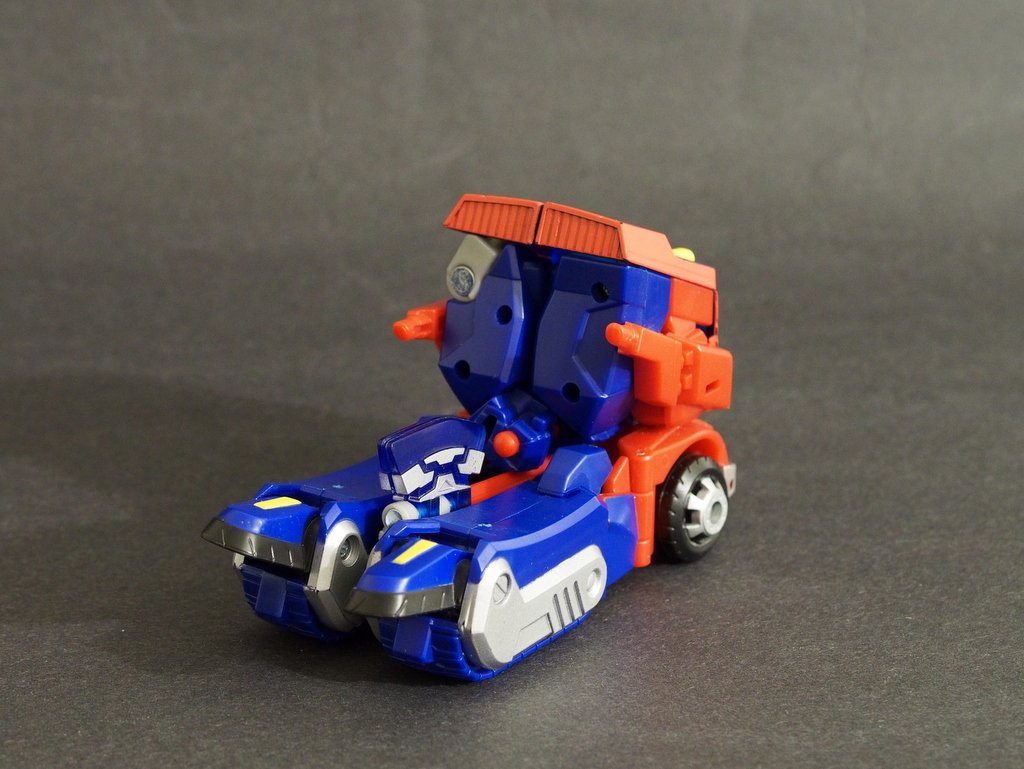 Transformers Animated Cybertron Mode Optimus Prime Deluxe Class Loose ...