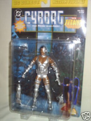 DC Direct Cyborg Teen Titans 6" AF Classic Perez/Superman/Super Powers ...