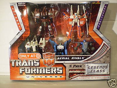 Transformers Universe G1 Classics 5 Pack Thrust Ramjet Autobot Blades ...