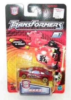 2003 TF: RID Clear Spychangers Set (6) G2 Gobot Cars Mirage Hot Shot ...