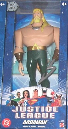 Mattel 10" Justice League 2003 Set JLU Action Figures | DC Direct Statues