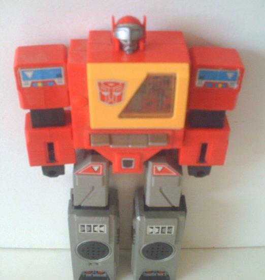 Autobot Blaster & Grandslam Cassette SlamDance Combiner ~ Vintage 1985 ...