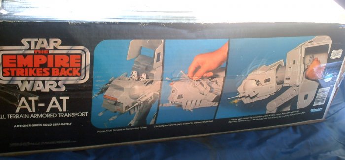 Star Wars ESB AT AT Walker Vintage 80's Kenner Toy Vehicle Boxed 1981 ...