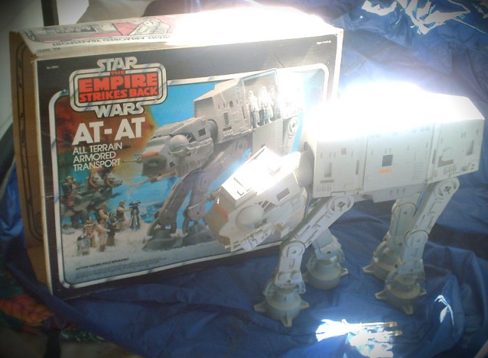 Star Wars ESB AT AT Walker Vintage 80's Kenner Toy Vehicle Boxed 1981 ...