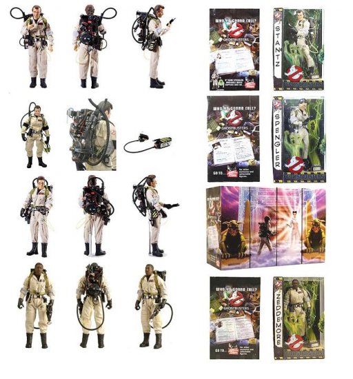 Ghostbusters Mattel Complete Movie Collection 12" Figure Set 1/6