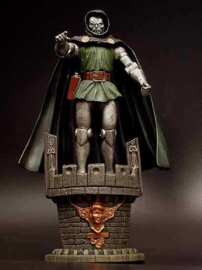 Dr Doom + Doombot Marvel Legends Series 2 II Toy Biz 2002 Set 6 ...