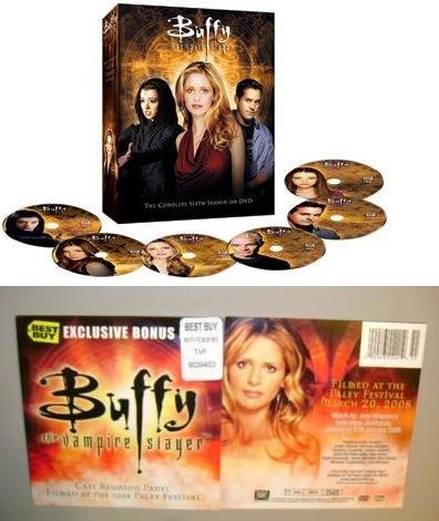 Buffy TVS Complete Season 6 (DVD Set) Sealed + 10th Anniversary Cast ...