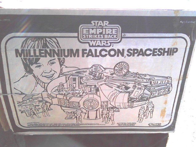 Millennium Falcon Vintage Star Wars Vehicle Boxed | Kenner 1980 1st ...