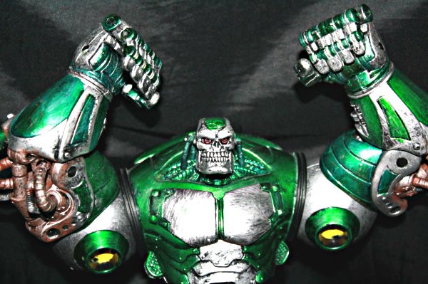 Marvel Incredible Mecha Hulk & Gremlin Figures ToyBiz 2004 Art Adams