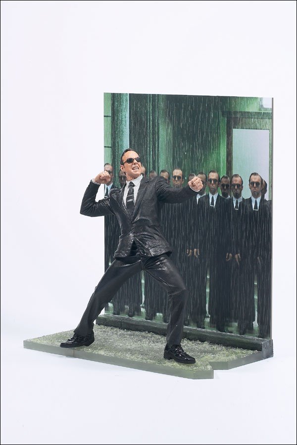 Matrix Series 1 & 2 Set McFarlane Toys Morpheus Neo (Lobby) Trinity ...