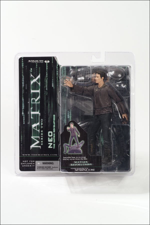 Matrix Series 1 & 2 Set McFarlane Toys Morpheus Neo (Lobby) Trinity ...