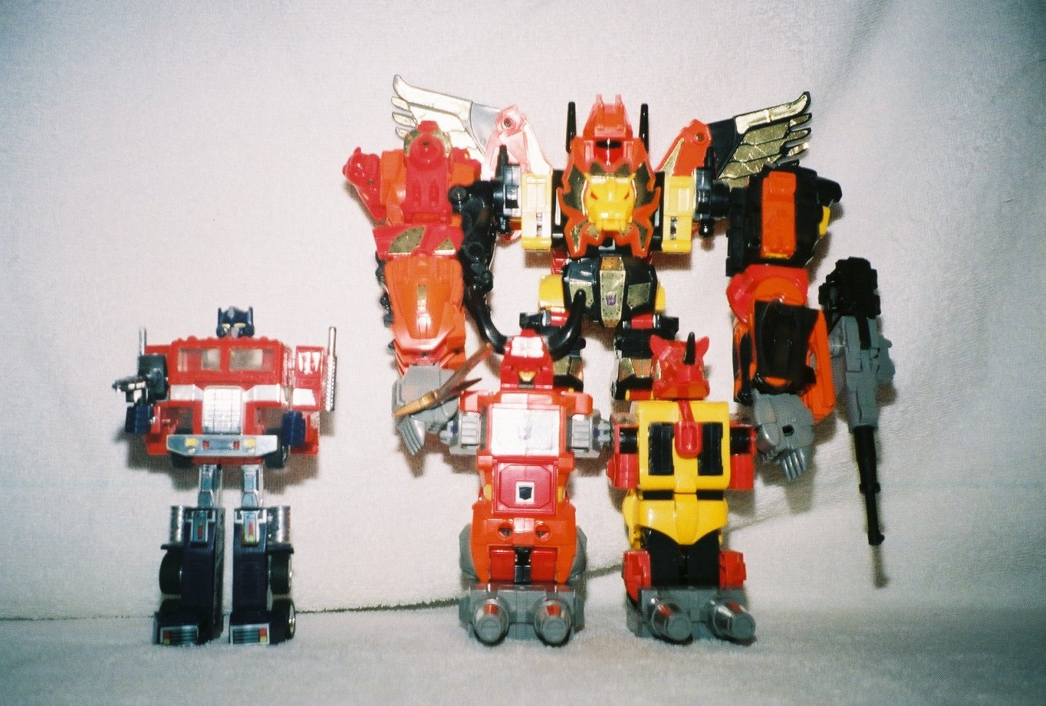Transformers G1 Predacons Set 5 Predaking Warrior 100% Complete 1986 ...