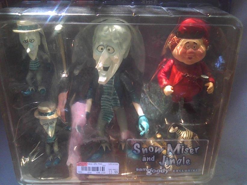 The Year Without a Santa Claus, Carded 2-Pack Set Snow Miser Neca ...