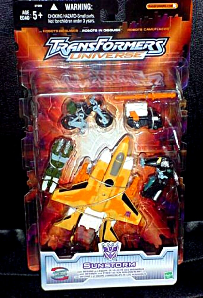 2003 Transformers Universe Sunstorm Perceptor Inferno Street Action ...