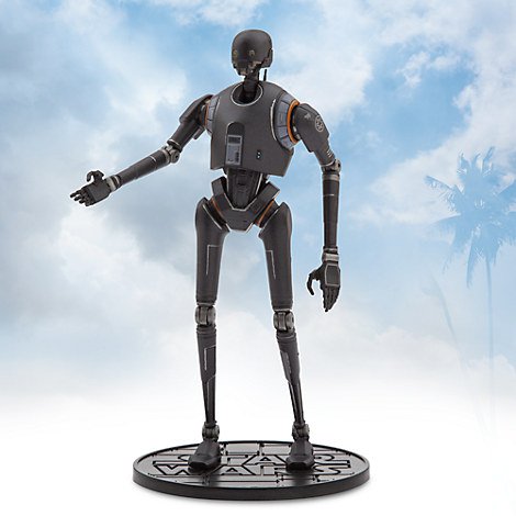 Star+Wars Disney Elite Series K-2SO Droid Diecast Action Figure 2016 Disney Store Rogue One 6.5in.