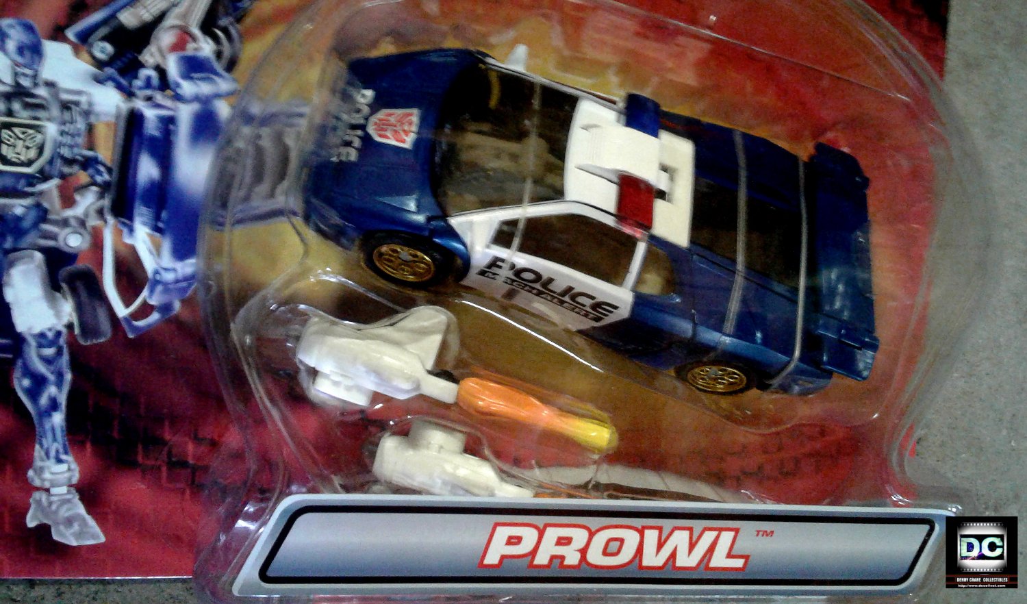 Autobot Prowl Police Car Transformers RiD 2001 Robots in Disguise ...