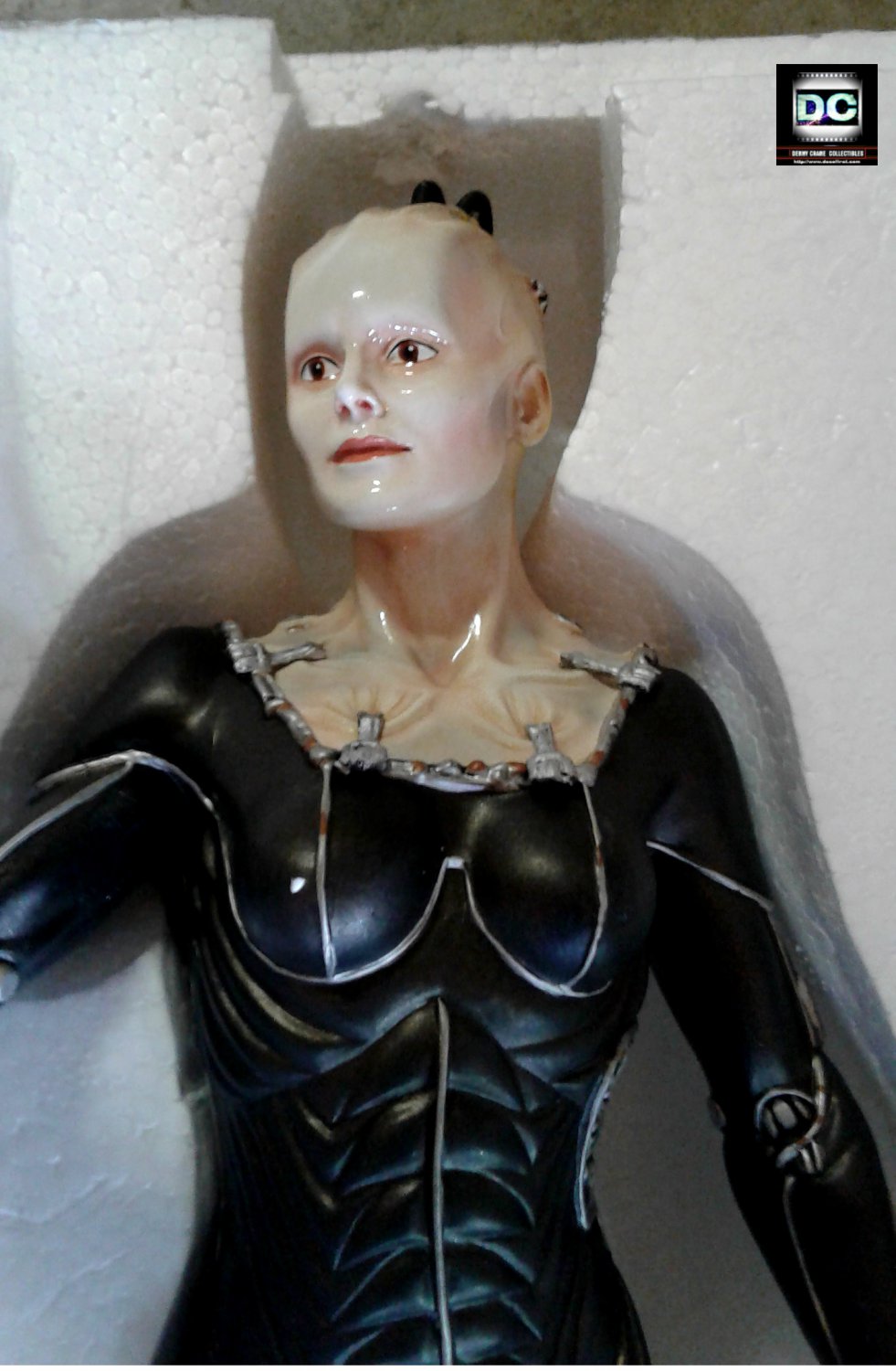 Borg Queen 12" Resin Statue 1/6 Scale Figure 1997 Star Trek TNG Latinum ...