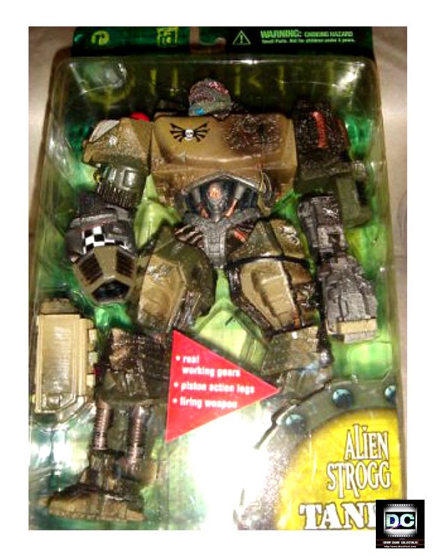 Quake II: Alien Strogg Tank 1998 Resaurus (ID FPS Video Game) 7" Series ...