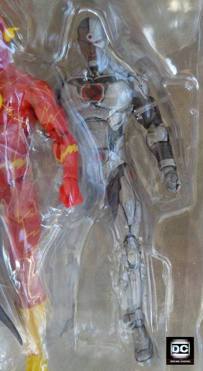 DC Icons Cyborg JLA Rebirth/New 52 "Forever Evil" 2017 DC Comics Direct ...