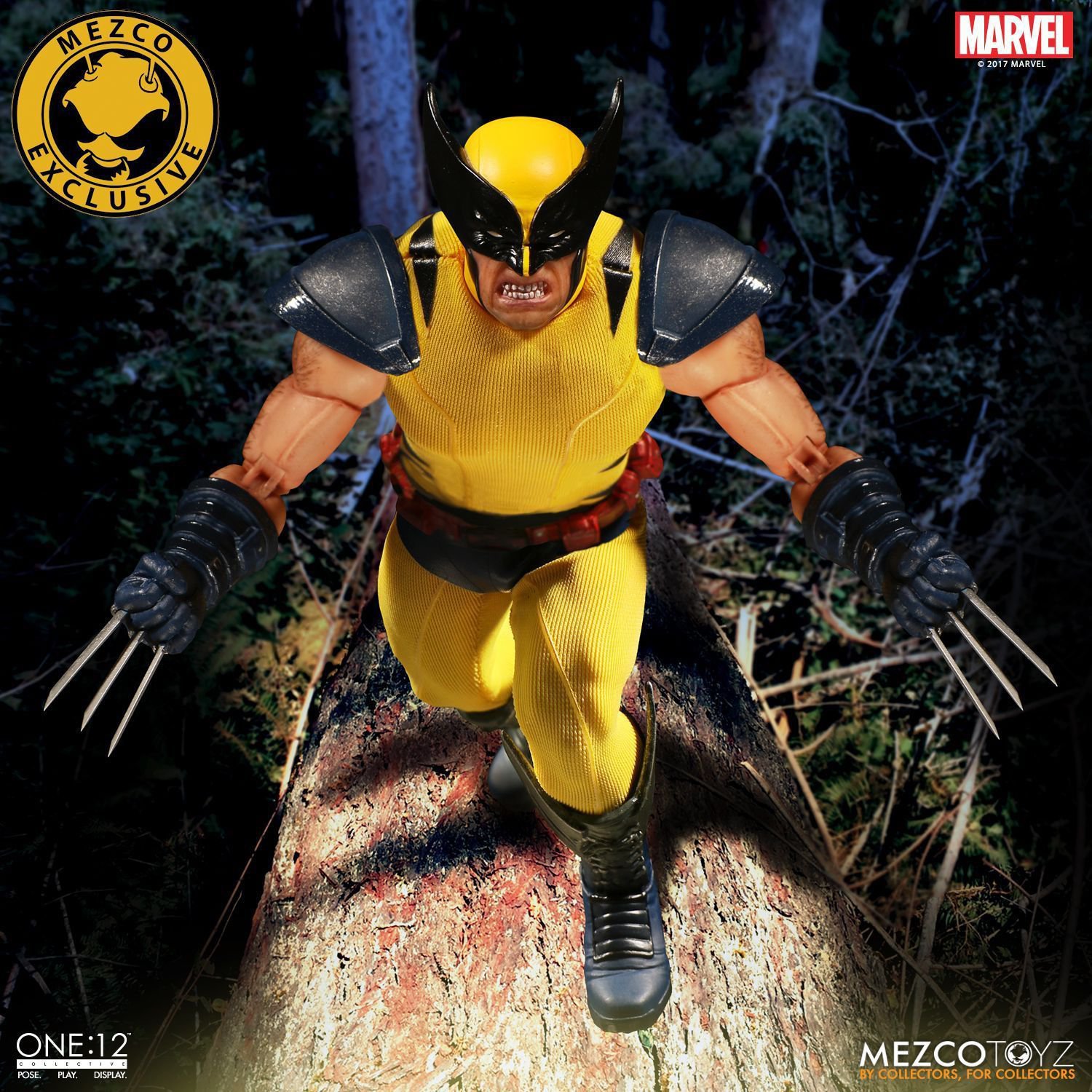 Mezco Wolverine (Tiger Stripe) One:12 MDX/NYCC 2017 Ex. Marvel 6" Xmen ...