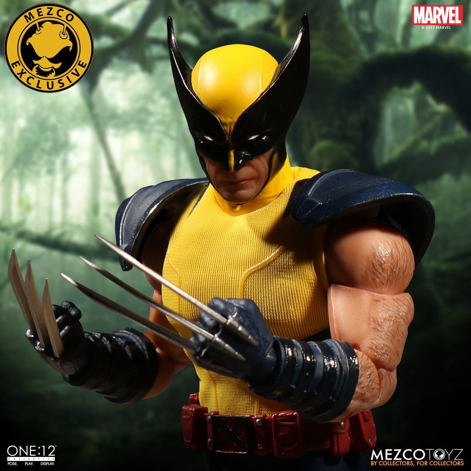 Mezco Wolverine (Tiger Stripe) One:12 MDX/NYCC 2017 Ex. Marvel 6" Xmen ...