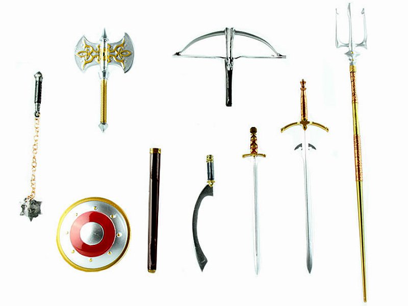 Knight Weapons Pack Mythic+Legions 2018 Four Horsemen 6" 1/12 Scale ...