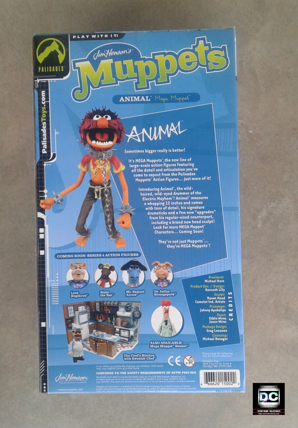 Muppet+Show Animal Palisades Mega Scale Muppets Movie 12" Jumbo Figure ...